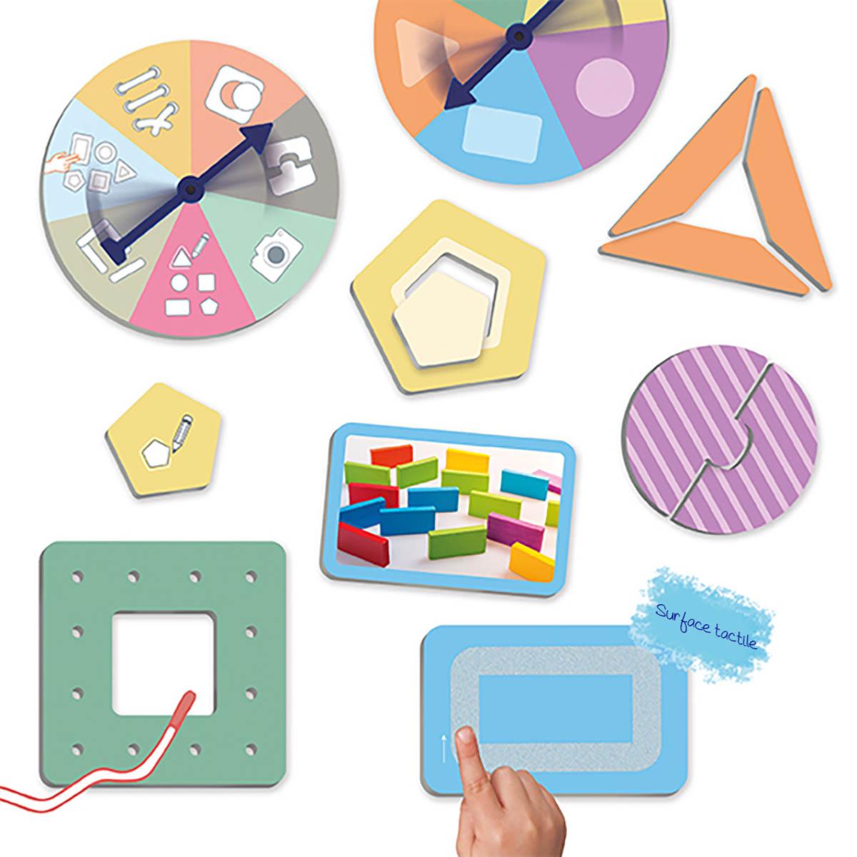 Jeu éducatif pour découvrir les formes géométriques – Autisme Diffusion